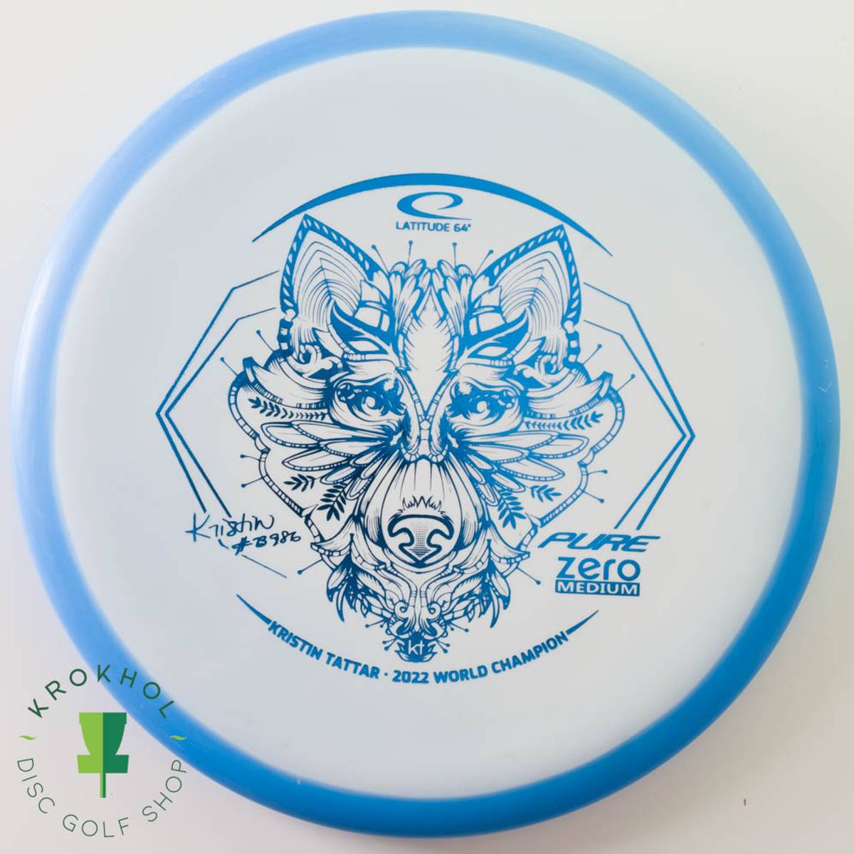 Zero Medium Orbit Pure - Kristin Tattar Team Series - Krokhol Disc Golf ...